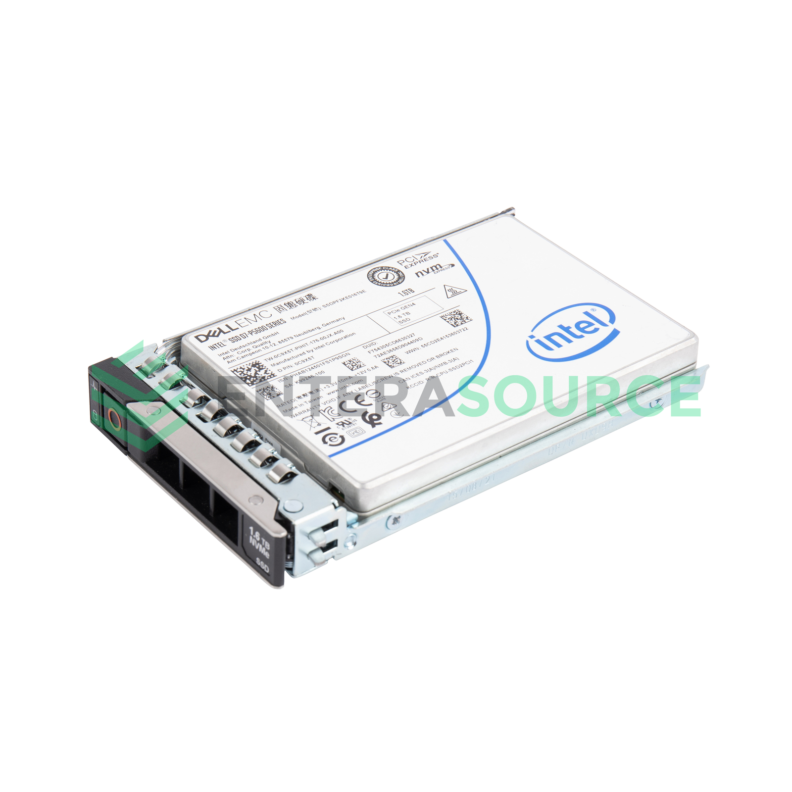 Dell Intel D7-p5600 Series Mixed Use Solid State Drive With Tray - 1.6 ...