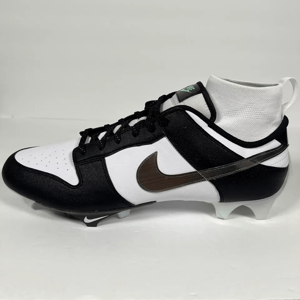 New Nike Vapor Edge Dunk Football Cleats Panda Lightweight Sz 16 Black ...
