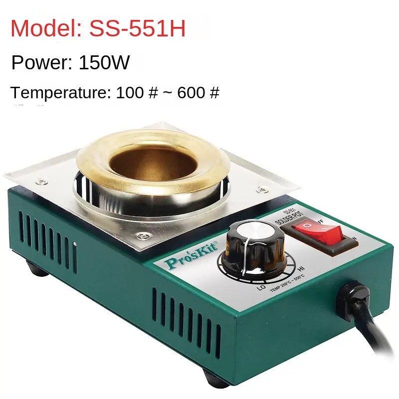 Soldering Pot Molten Tin Furnace Dip Soldering Machine Adjustable ...