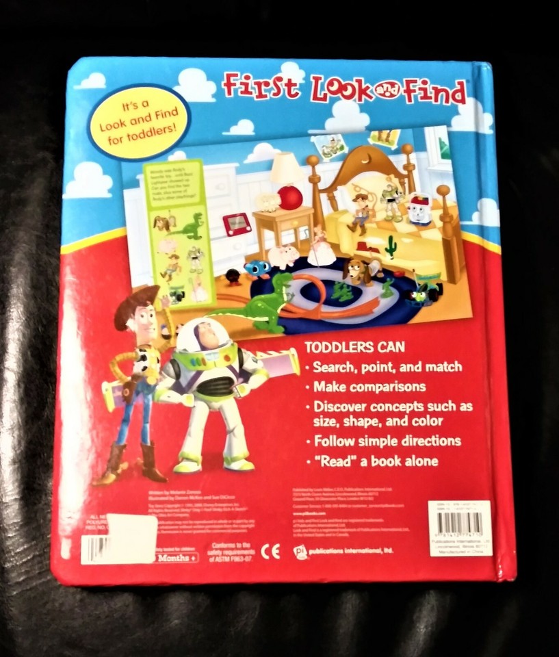 Disney Pixar Toy Story First Look and Find Book 9781412722766| eBay