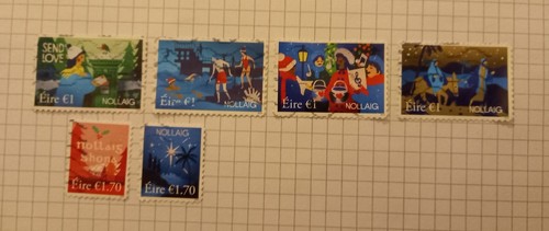 Complete Ireland / Eire used stamp set: 2019 Christmas | eBay
