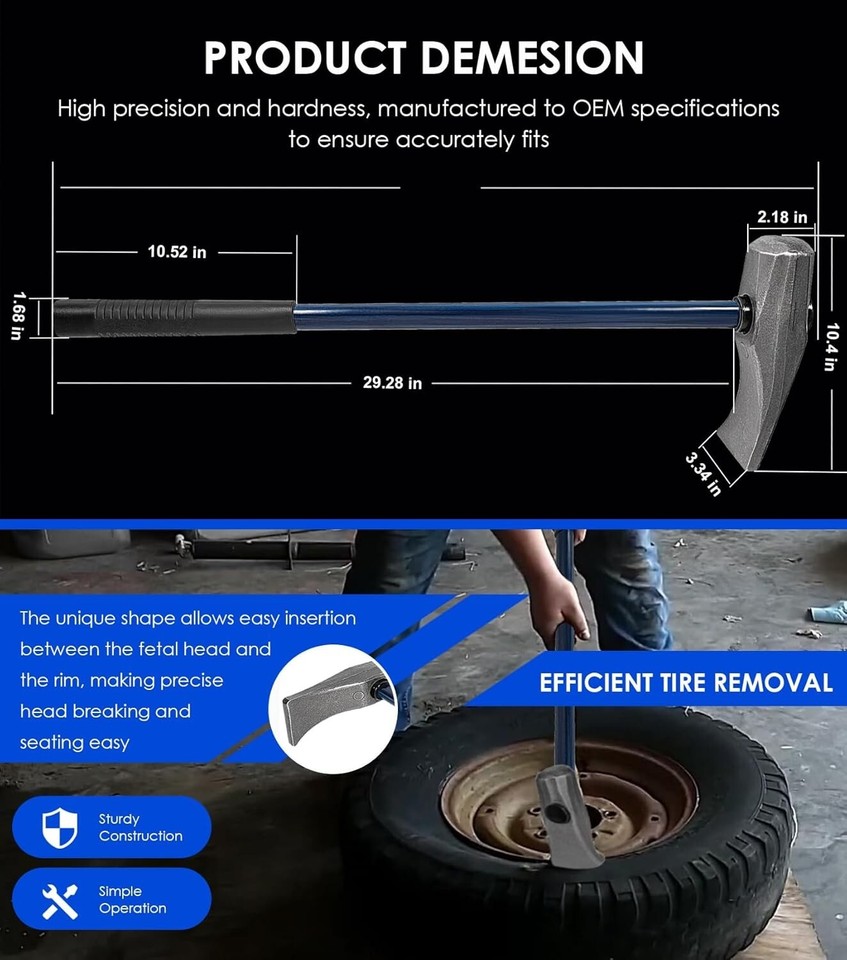 Replacement for Ken-Tool 35429 Tire Bead Breaker Wedge TG11E Tire ...