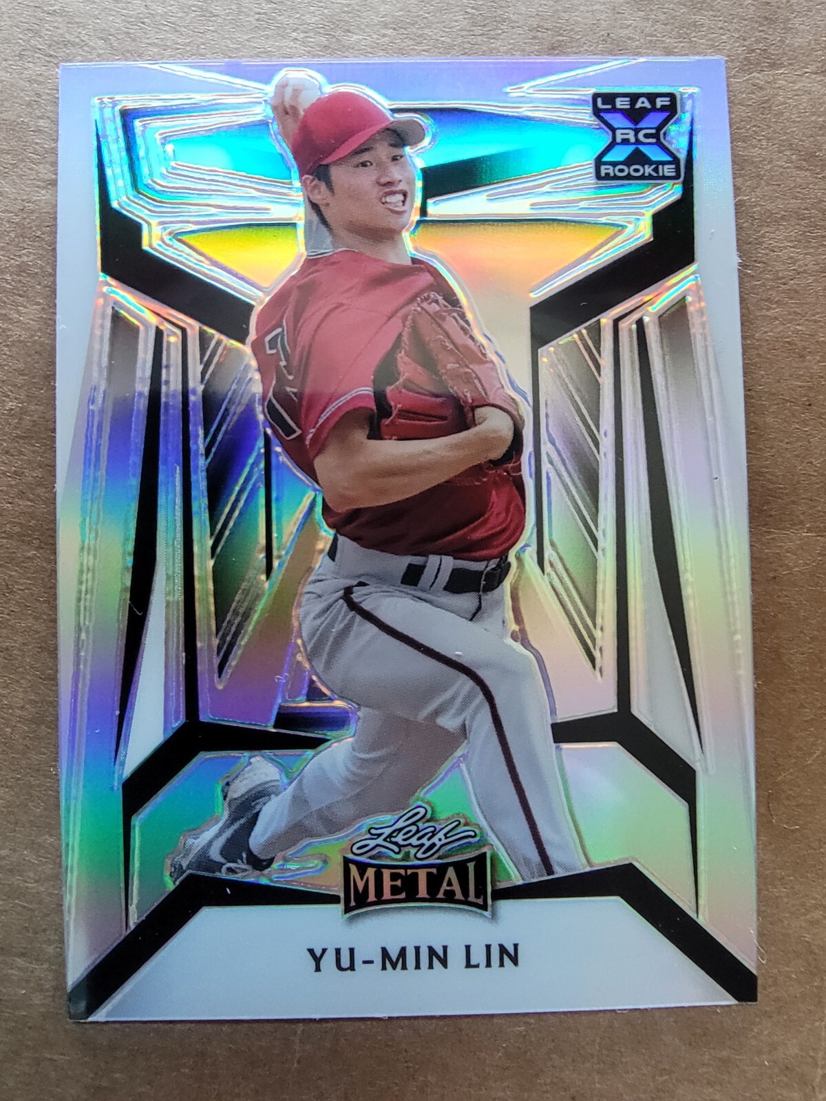 Yu Min Lin 2023 Leaf Metal XRC Silver Baseball Card B-101 142/189 | eBay