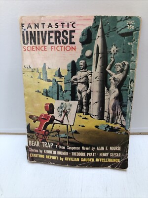 Vintage Fantastic Universe Science Fiction, December 1957, Pulp Digest ...