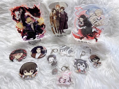 bungo stray dogs 11 items anime merch bundle | eBay