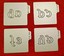 QuicKutz SOPHISTICATE Unicase Mini Alphabet 2X2" Font Die Set w/Foam ...