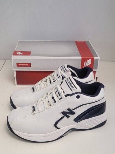 New Balance 603 White/ Navy Blue Basketball Sneakers Men Sz 10 D Rare ...