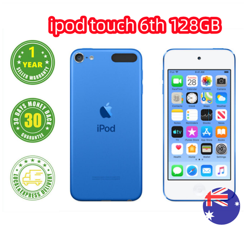 💯NEW Apple iPod Touch 6th Generation Blue 128GB MP4 - Sealed Warranty ...