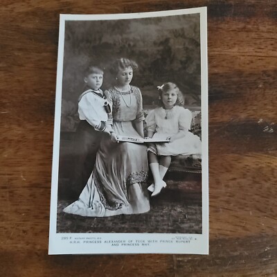 Princess Alexander Teck Prince Rupert May Postcard Royalty Postcard ...