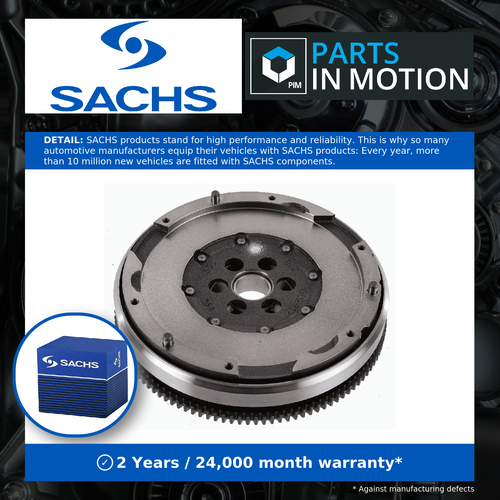 Dual Mass Flywheel DMF fits BMW 320 2.0 04 to 13 Sachs 7568006 ...