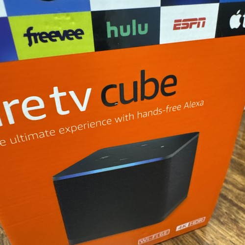 Amazon - Fire TV Cube 3rd Gen (newest model) Stream, Alexa, Wi-Fi 6E ...