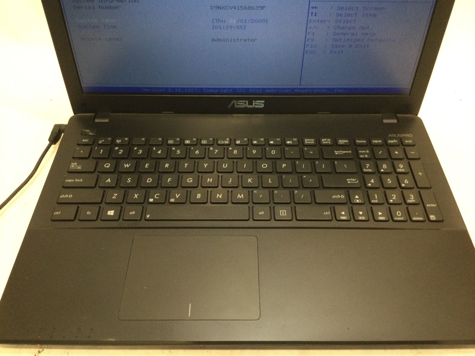 ASUS P550C 15.6” / Intel Core i7-3537U @ 2.00GHz / (MISSING PARTS!) MR ...