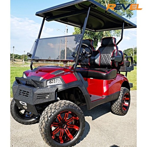 MadJax Havoc Red Off-Road Golf Cart Body Kit for Yamaha G29 Drive Golf ...