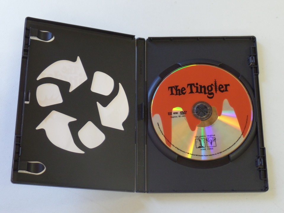 THE TINGLER Movie DVD Vincent Price 1999 Release Original 1959 Columbia ...