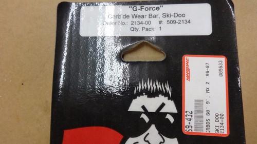 Stud Boy G-Force 9" Carbide Runner Ski Doo 1996-97 MXZ Skandic SWT WT ...