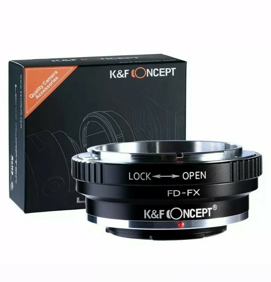 K&F Concept FD-FX Adapter Canon FD FL NFD Lens to Fujifilm X-Series ...