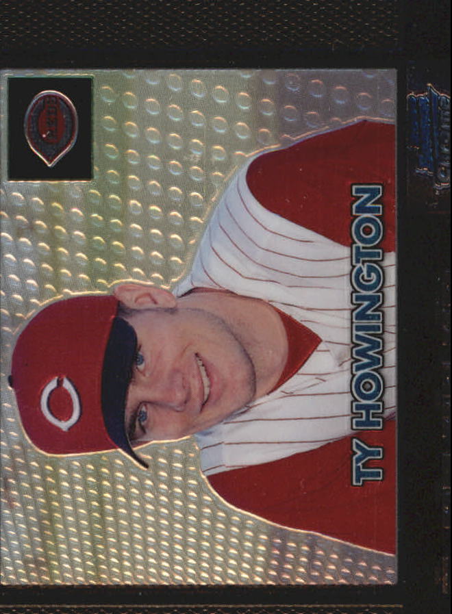 2000 Bowman Chrome Retro/Future Cincinnati Reds Baseball Card #282 Ty ...