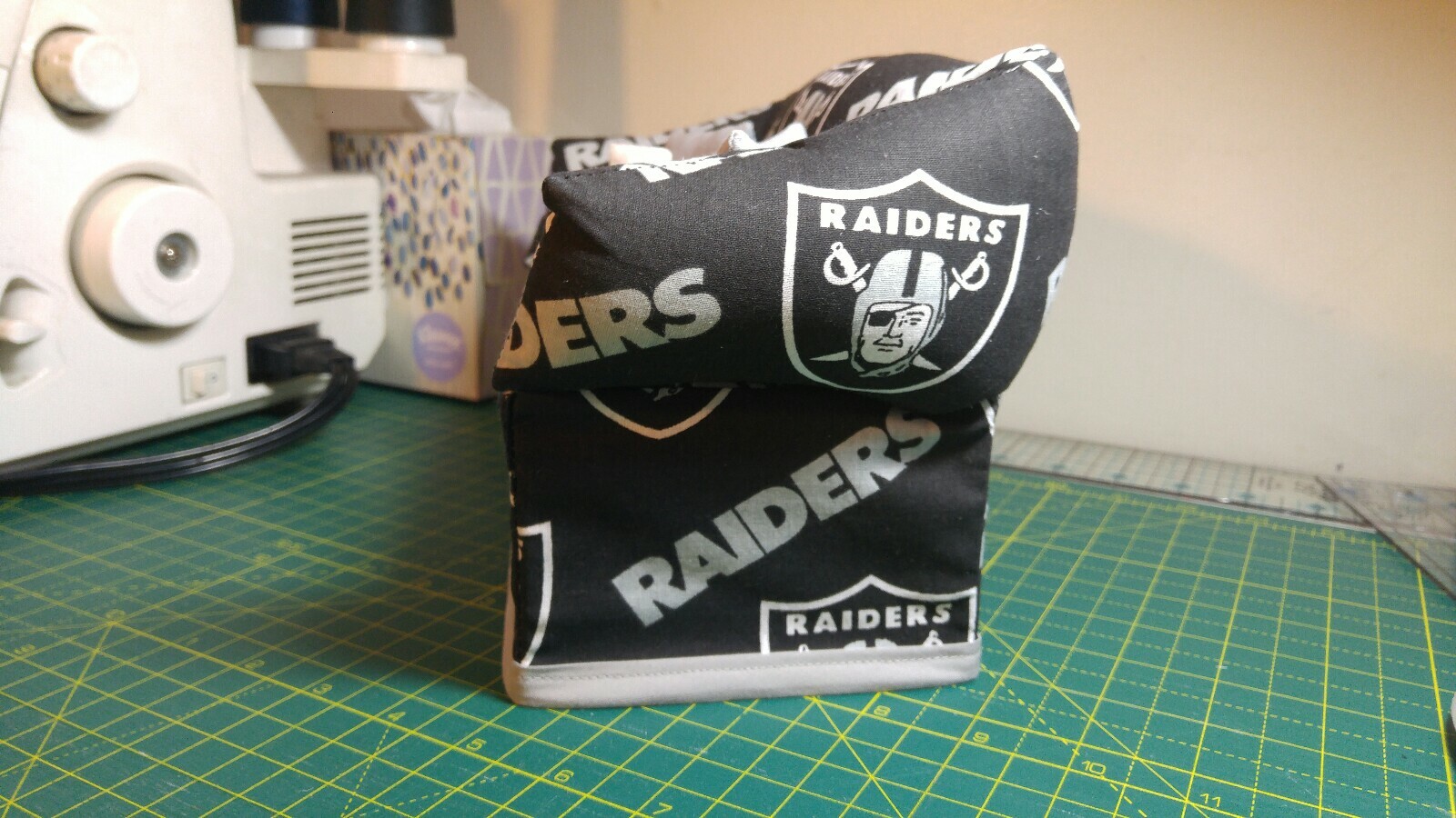 NFL Las Vegas Raiders Tissue Box Cover Handmade | eBay