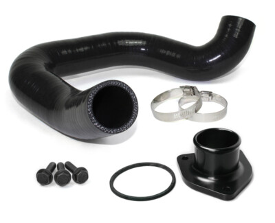 Diesel Site Upper Radiator Hose W/ Billet Housing For 96-03 Ford 7.3 ...