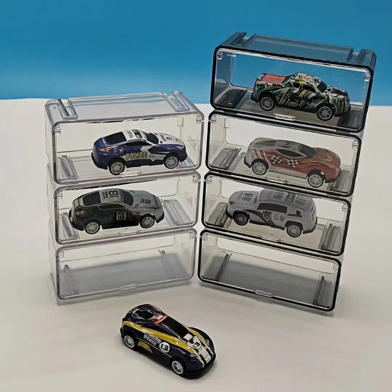 Display Cases Storage Box For Hot Wheels 1/64 Car Stackable Toy Car ...
