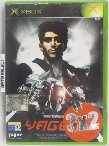 YAGER MICROSOFT XBOX CLASSIC ERSTES MODELL PAL - ORIGINAL VOLLSTÄNDIG ...