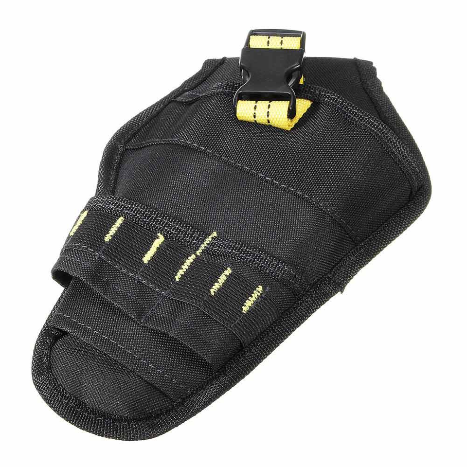 Heavy Duty Drill Holster Tool Belt Pouch Bit Holder Hanging Waist Bag ...