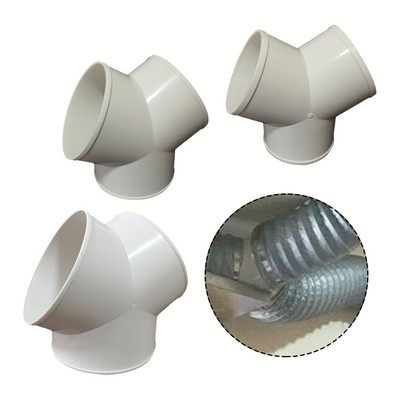Flexible PVC Y Shape Ducting Splitter for Various Installation Options ...