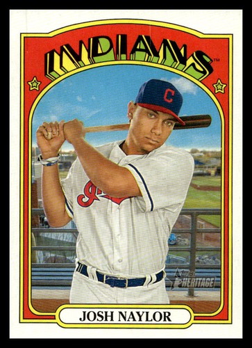 2021 Topps Heritage #151 Josh Naylor Cleveland Indians | eBay