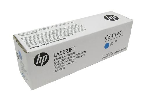 Brand New Original HP CE411AC Cyan Print Toner Cartridge LaserJet for ...