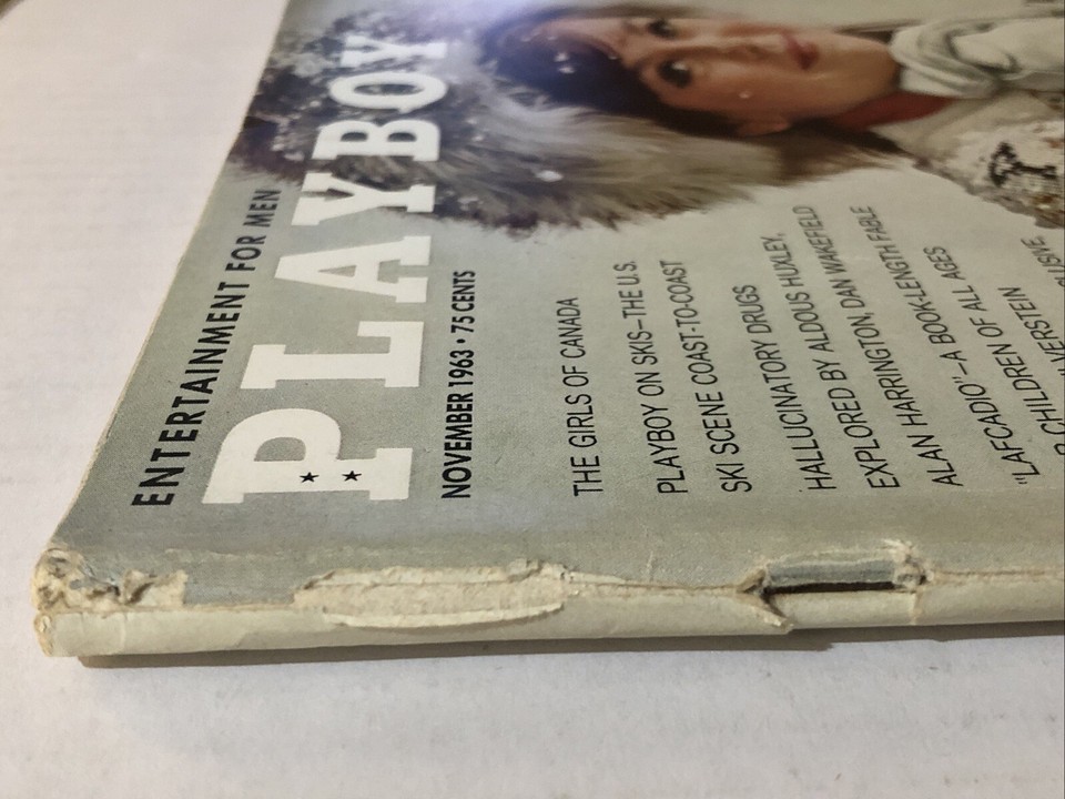 Playboy Magazine November 1963 Good Condition See Pics , Centerfold ...