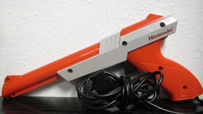 Nintendo Zapper Light Gun, Orange, OEM NES-005 (Nintendo, 1985 ...