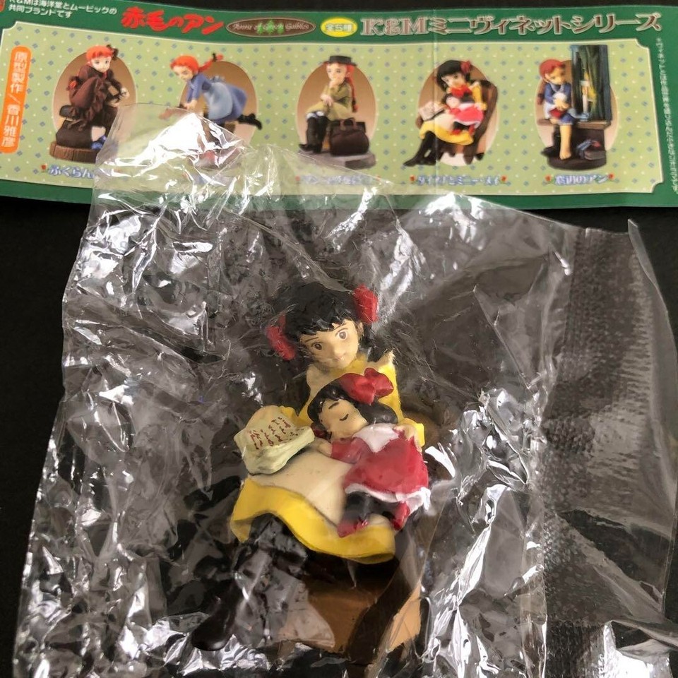 New Anne of Green Gables Mini Vignette Figure Set of 5 pcs K&M Kaiyodo ...