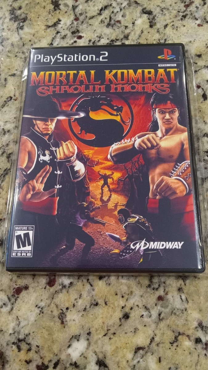 Mortal Kombat Shaolin Monks Psp