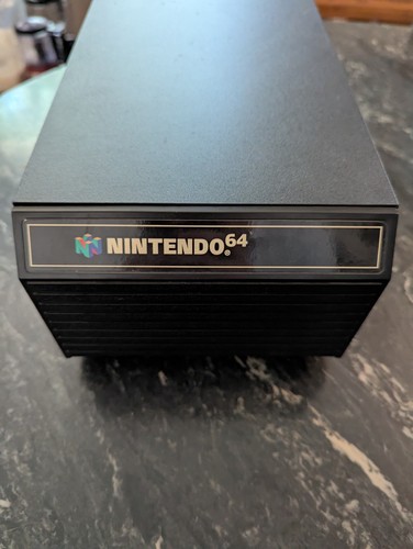 Nintendo 64 N64 Storage Case Box 12 Game Cartridge Organizer Holder ...