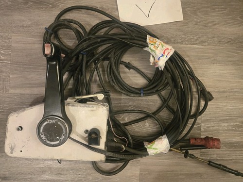 OMC Evinrude Johnson Boat Control Box 12' Cable | eBay