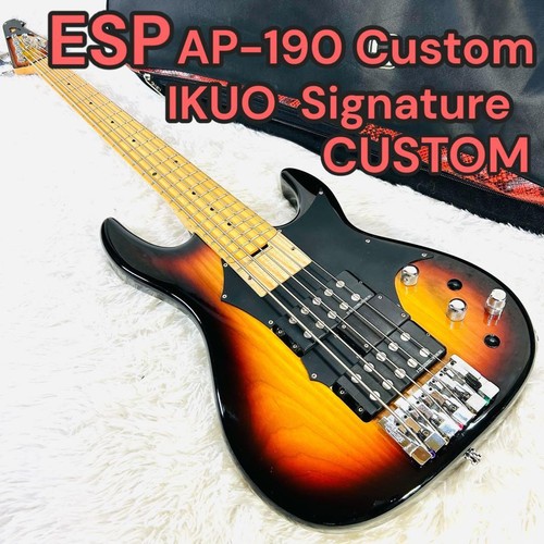 Esp Ap-190 Custom 5-String Bass Ikuo Signature Safe delivery from Japan ...