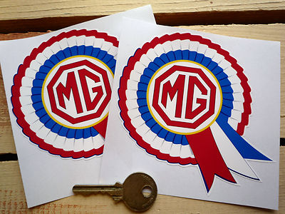 MG Rosette stickers MGB TF Midget TF ZT ZA ZB Magnette | eBay UK
