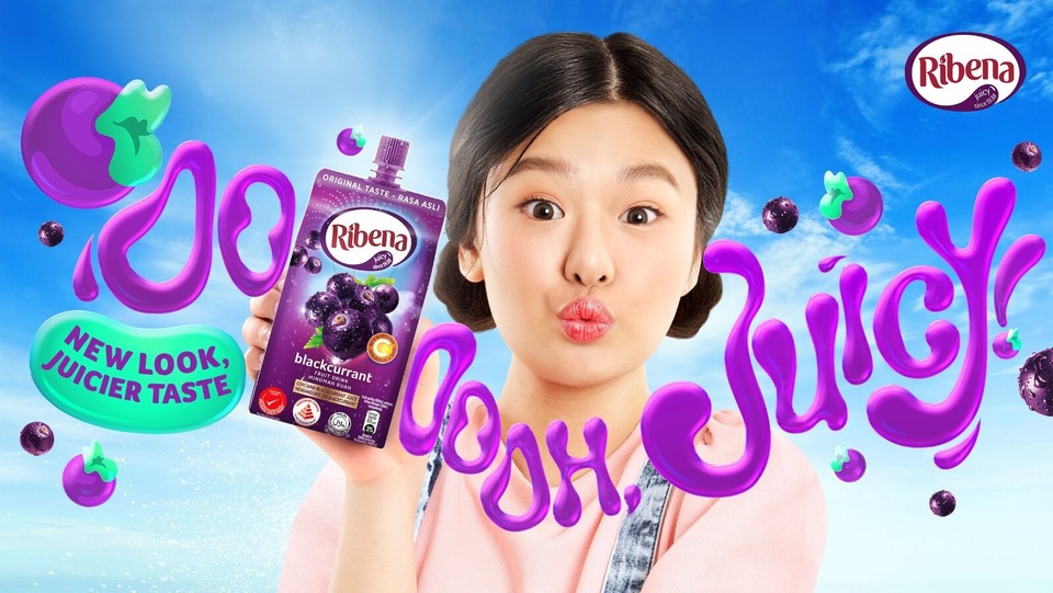 Original Taste Ribena Blackcurrant Fruits Drink 300ml x 3 Packs, FAST ...