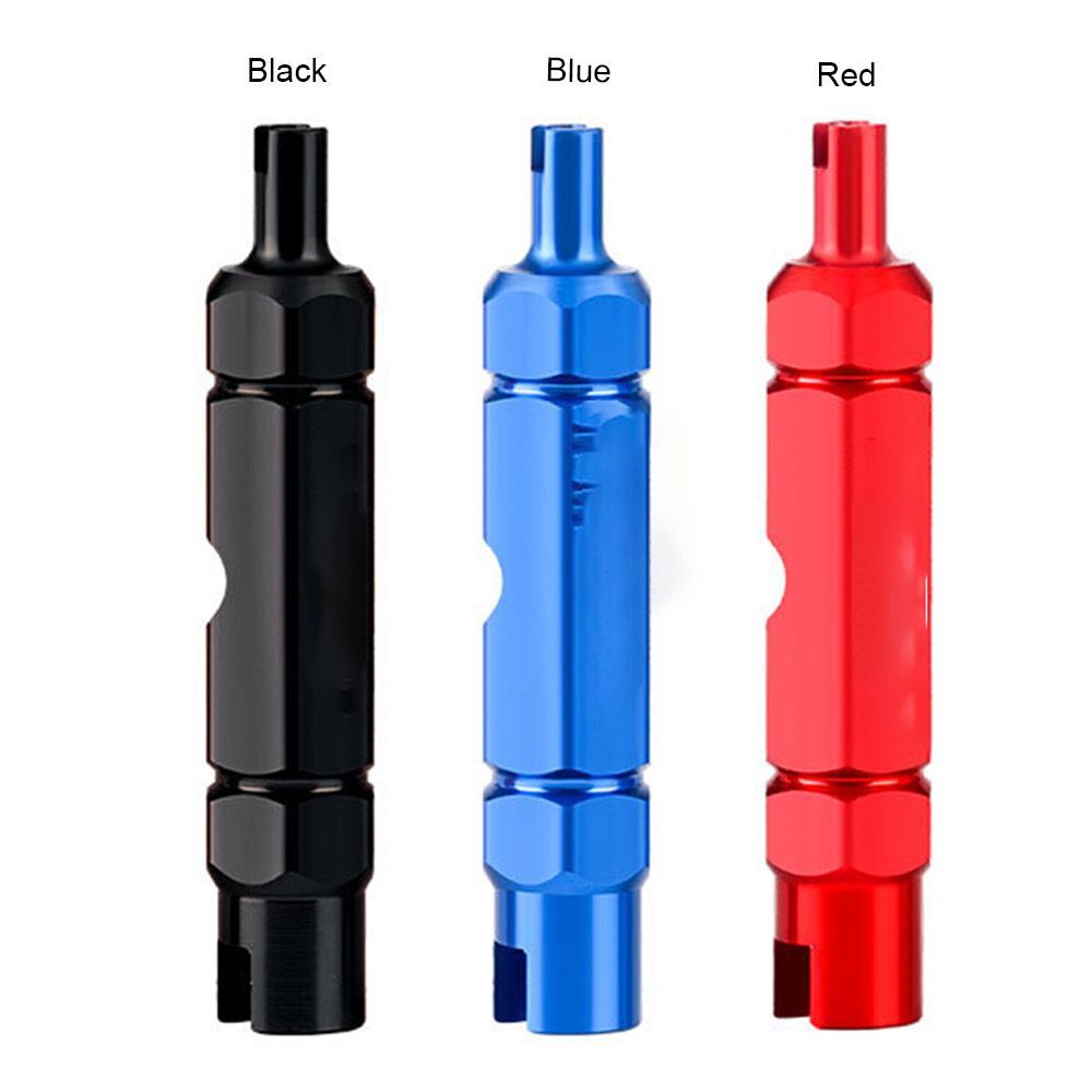 Valve Core Remover Disassembly Wrench Air-Valve Spanner Bike Valve Tool ...