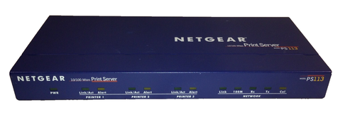 NETGEAR PS113 Print Server 3 Port Network Printer Server | eBay