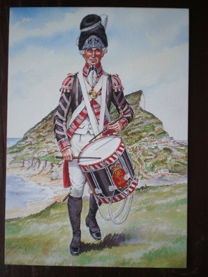 POSTCARD DRUMMER THE 50TH (WEST KENT) REGIMENT OF FOOT 1792 - | eBay UK