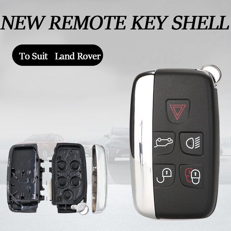 KEY CASE COVER for 2010+ Land Rover Range Rover Sport LR4 Jaguar Remote ...