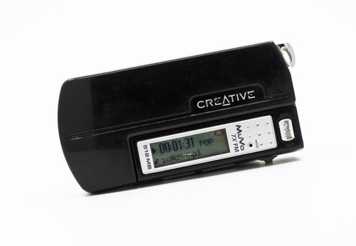 Creative Muvo TX FM / Mp3 Player- 512MB- FM Radio- Recorder- Rare ...