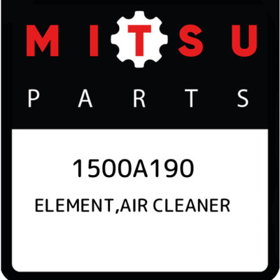1500A190 Mitsubishi Element,air cleaner 1500A190, New Genuine OEM Part ...