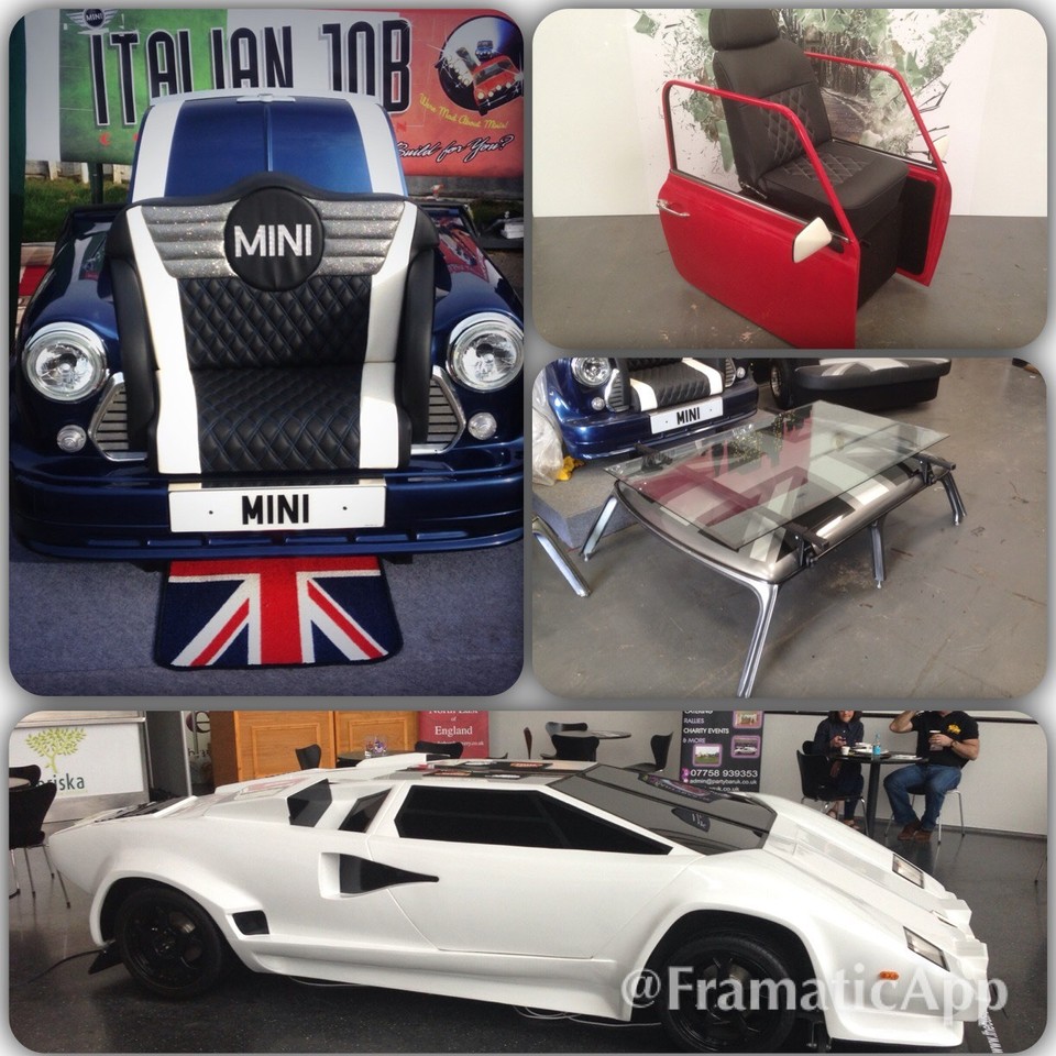 Childs Dream Bed Mini Cooper style Drive N Dream Bespoke Car furniture ...