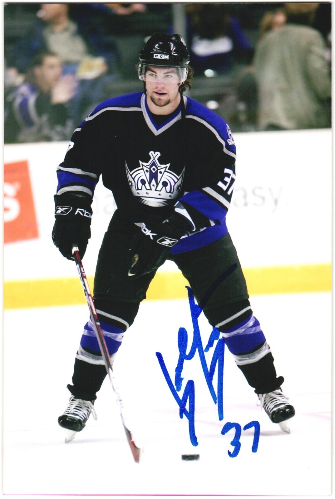 Gabe Gauthier Autographed 4x6 Color Photo Los Angeles Kings #37 A | eBay