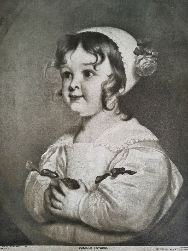 SUZANNE HUYGENS BY HANNEMAN.12" x 10" VTG EXTRA SIZE PERRY PICTURES ART ...