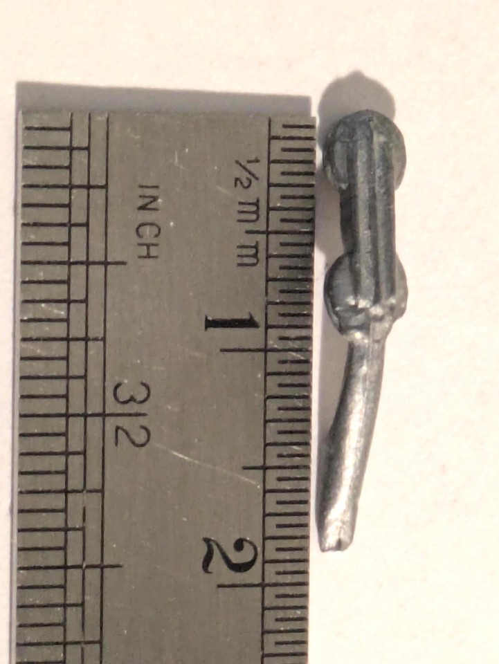 Ship Model Fittings Parts 12 White Metal 10mm Deadeye Chainplate ...