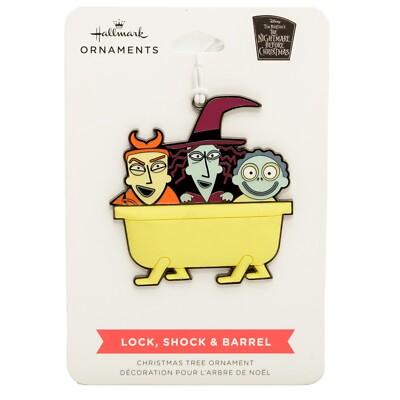 Disney Tim Burtons The Nightmare Before Christmas Lock Shock Barrel ...