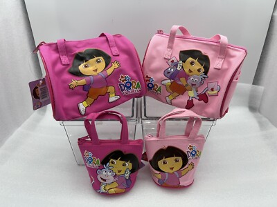 Nickelodeon Dora the Explorer Pink Mini Handbag & Mini Coin Purse ...